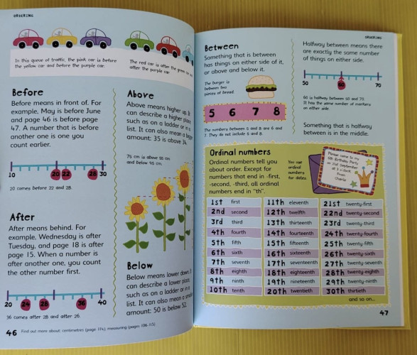 Usborne First Illustrated MATHS Dictionary by Kirsteen Rogers