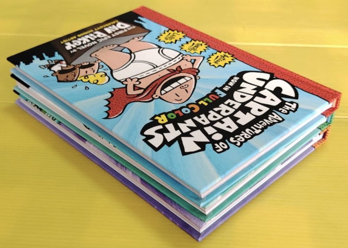 The CAPTAiN UNDERPANTS COLLECTION IN FULL COLOR (BOXSET)