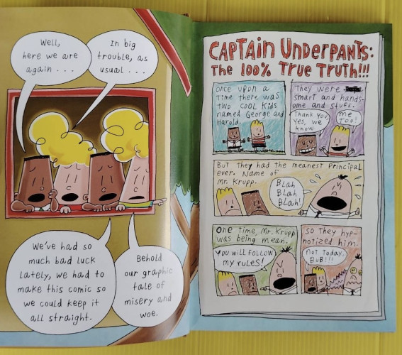 CAPTAiN UNDERPANTS And The Sensational SAGA of Sir Stinks-A-Lot