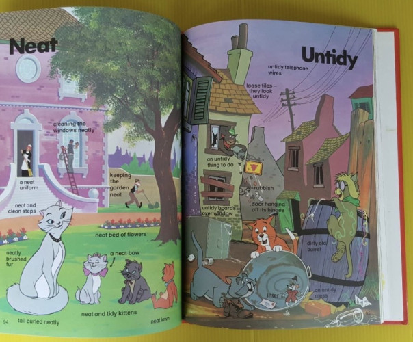 WALT DISNEY Words that are Opposites