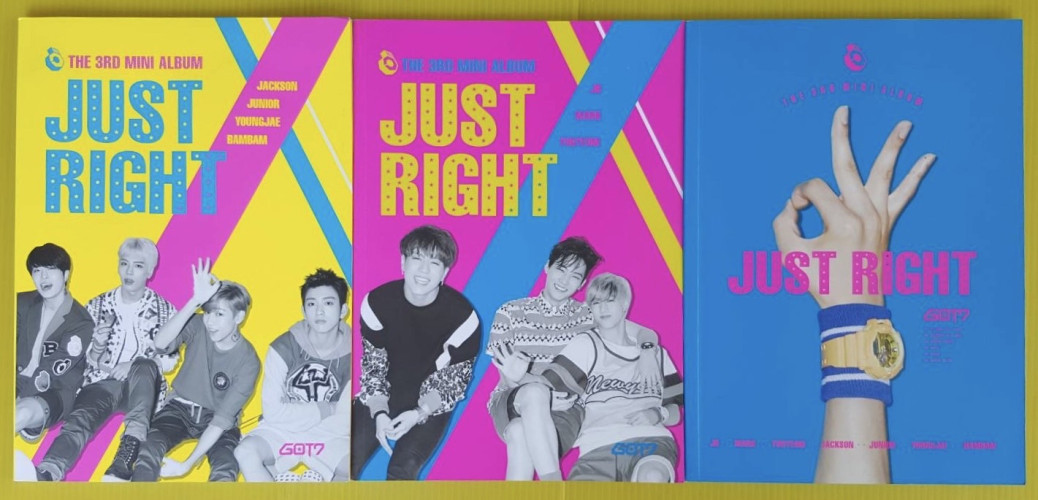 JUST RIGHT THE 3RD MINI ALBUM GOT7