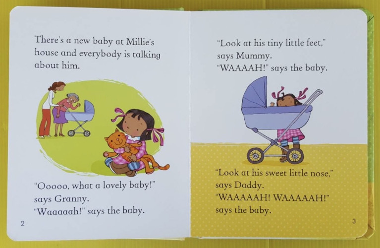 Max and Millie and the new baby