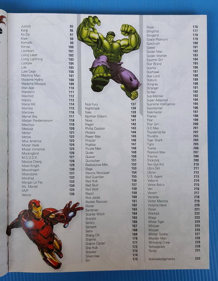 MARVEL AVENGERS THE ULTIMATE CHARACTOR GUIDE