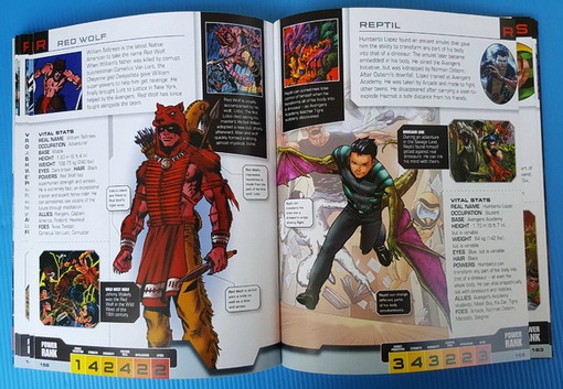 MARVEL AVENGERS THE ULTIMATE CHARACTOR GUIDE