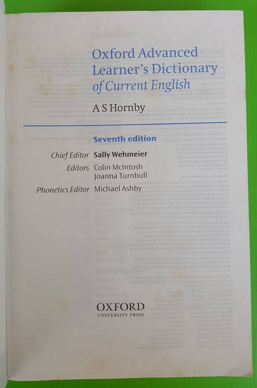 Oxford ADVANCED LEARNER\'S Dictionary