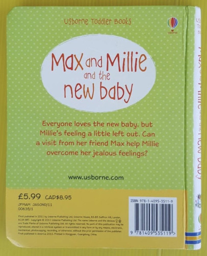 Max and Millie and the new baby