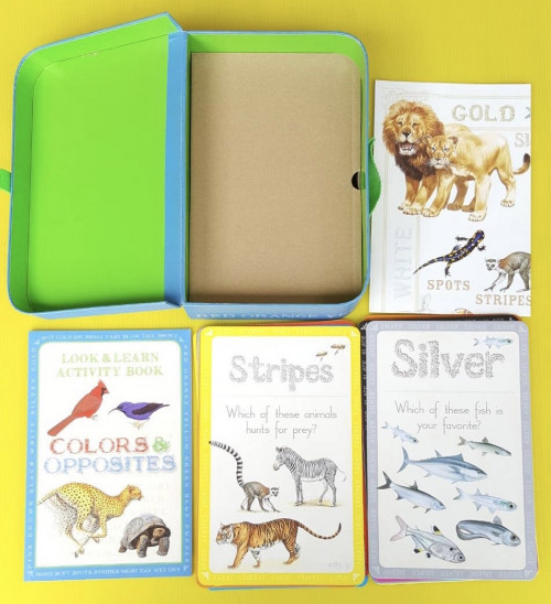 LOOK & LEARN ACTIVITY SET COLORS & OPPOSITES