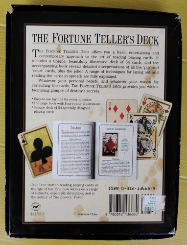 THE FORTUNE TELLER'S DECK BY Jane Lyle