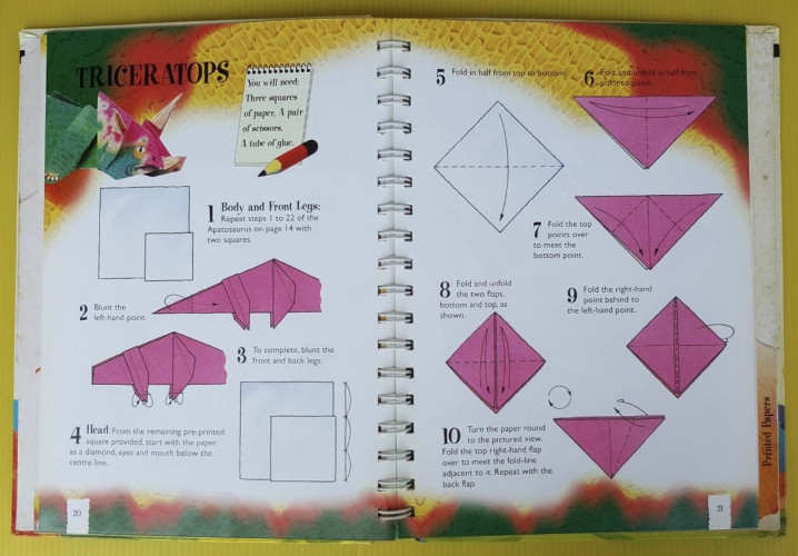 PAPER DINOSAURS PAPER MAGIC