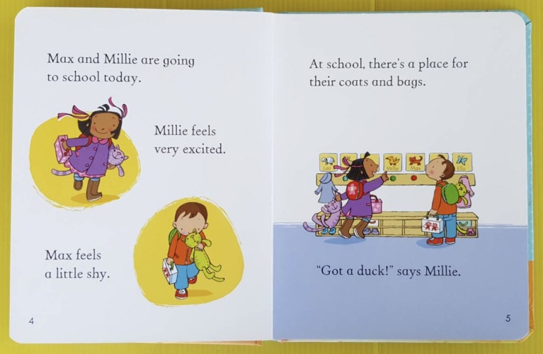 Max and Millie Start School