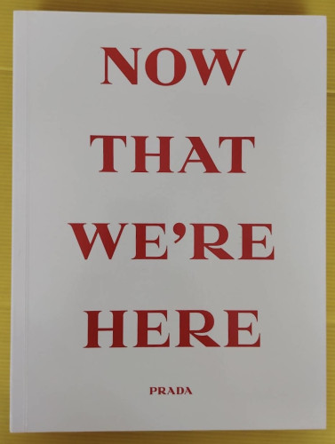 NOW THAT WE'RE HERE PRADA WORDS BY MIRANDA JULY IMAGES BY WILLY VANDERPERRE