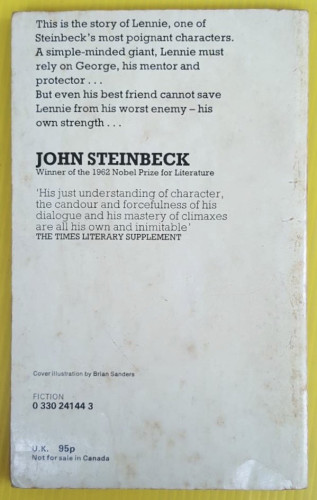 OF MICE AND MEN BY JOHN STEINBECK