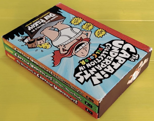 The CAPTAiN UNDERPANTS COLLECTION IN FULL COLOR (BOXSET)
