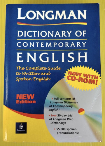 LONGMAN DICTIONARY OF CONTEMPORARY ENGLISH