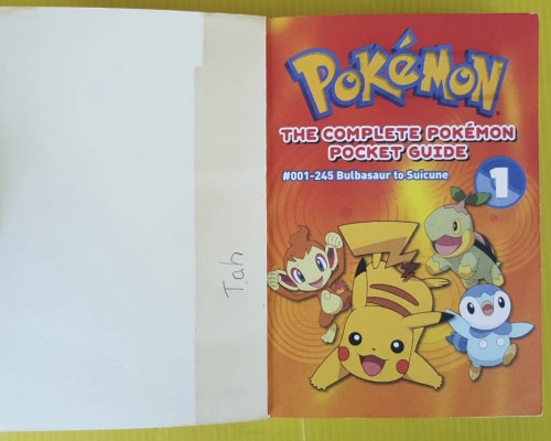 โปเกมอน POKe'MON THE COMPLETE POKE'MON POCKET GUIDE 1+2