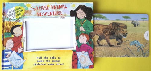 SAFARI ANIMAL ADVENTURE A MAGIC SKELETON BOOK
