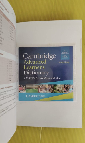 Cambridge Advanced Learner's Dictionary Edited by Colin McIntosh