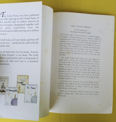 The Little Prince by ANTOINE DE SAINT-EXUPERY