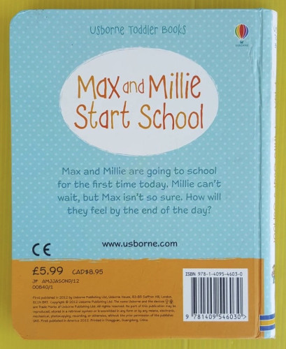 Max and Millie Start School