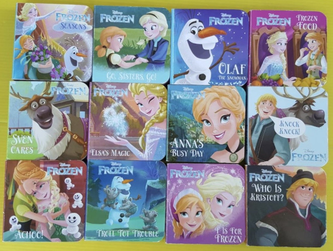 Disney FROZEN BOOK BLOCK