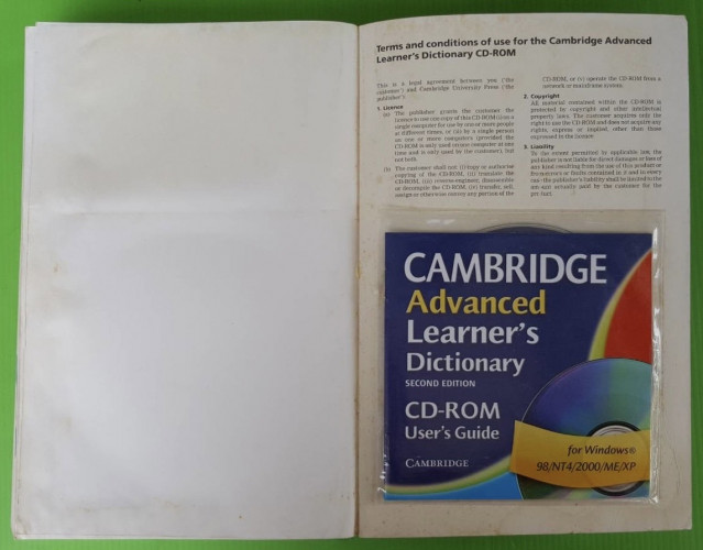 CAMBRIDGE Advanced Learner's Dictionary