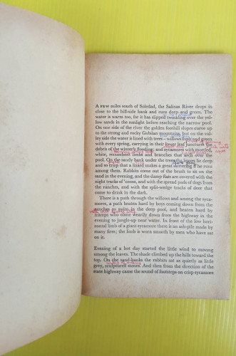 OF MICE AND MEN BY JOHN STEINBECK