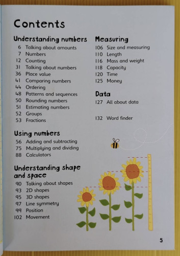 Usborne First Illustrated MATHS Dictionary by Kirsteen Rogers