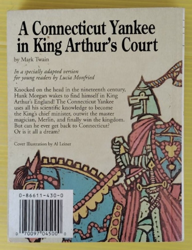 A Connecticut Yankee in King Arthur's Court by Mark Twain