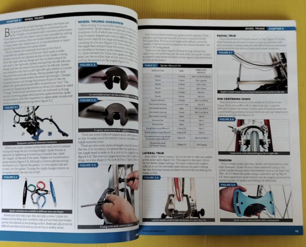 BIG BLUE BOOK OF BICYCLE REPAIR BY C. Calvin Jones