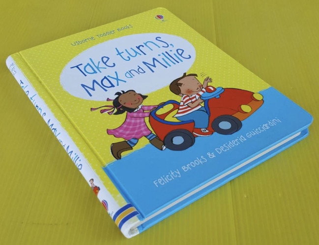 Take turns, Max and Millie