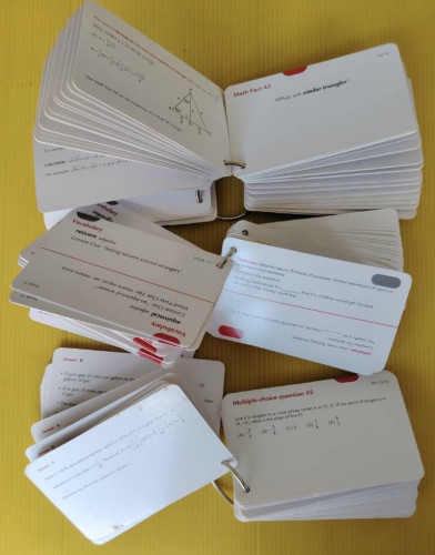 BARRON'S SAT Flash Cards : The Leader in Test Preparation