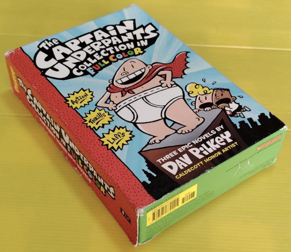 The CAPTAiN UNDERPANTS COLLECTION IN FULL COLOR (BOXSET)