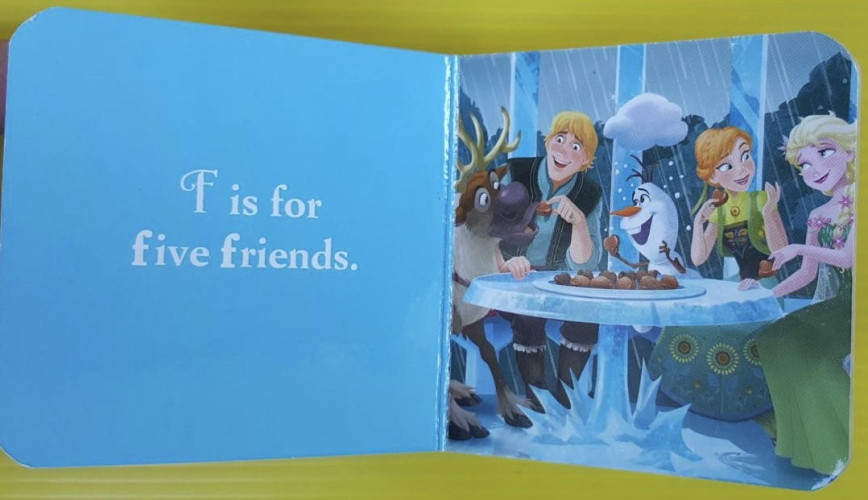Disney FROZEN BOOK BLOCK