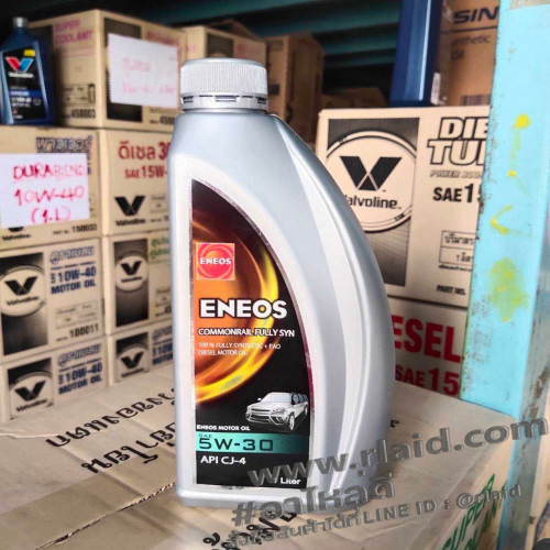 น้ำมันเครื่องยนต์ดีเซล ENEOS SUPER FULLY SYN COMMONRAIL 5w-30 6+1 ลิตร สังเคราะห์แท้