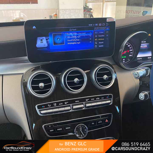Benz GLC Android ตรงรุ่น จอ HD 10.25 นิ้ว NGT 5 RAM 8 ROM 128