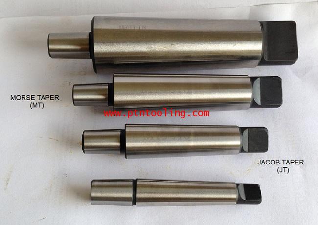 แกน Morse taper drill chuck arbors MT2-JT6