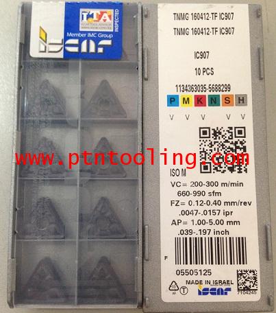 เม็ดมีด TNMG160412 TF IC907 Iscar