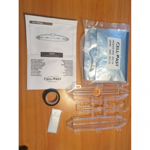 Resin splicing kit ชุดเรซิ่นต่อสายไฟใต้น้ำ ยี่ห้อ "CELL-PAST"