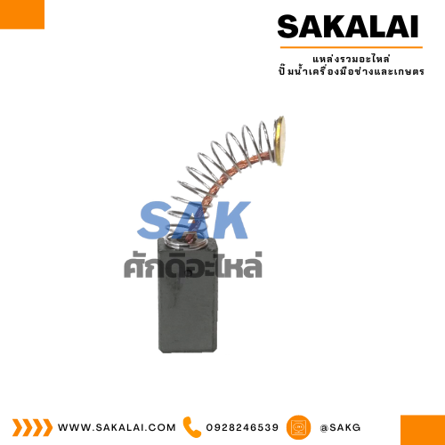 ชุดแปรงถ่าน 2-20 สปริง (B450)