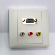 OutLet BOX VGA 1 Port RCA 3 port