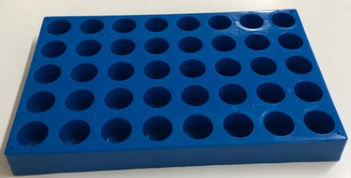 PP Rack for 2ml Vial, 40 holes (4x10 Array)