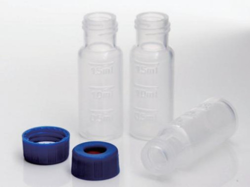 2ml PP short thread clear vial, screw neck, with mould graduation, 11.6 ...