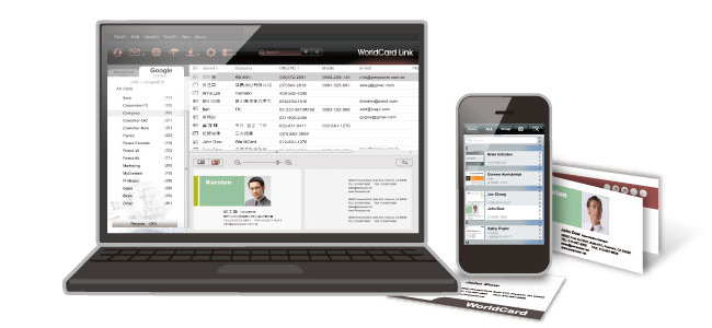 เครื่องสแกนนามบัตร PenPower รุ่น WorldCard Pro (ใช้ได้ทั้ง Windows และ Mac)
