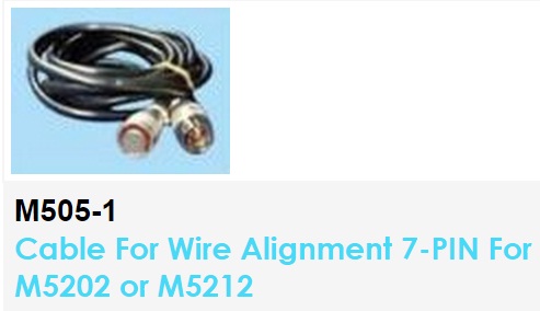 M505-1 Cable For Wire Alignment 7-Pin For M5202 or M5212