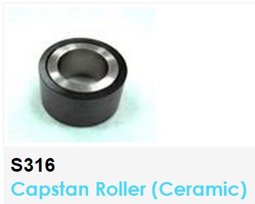 S316 Capstan Roller (Ceramic)