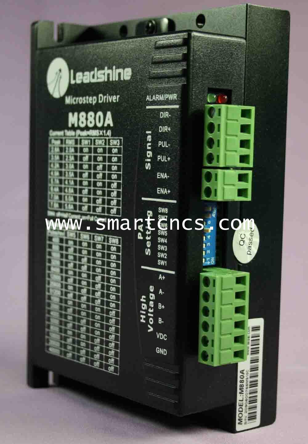 เสต็ปไดรฟ์เวอร์รุ่น M880A ขับกระแสสูง 1.8A-7.8A เพียง 4,990 บาท