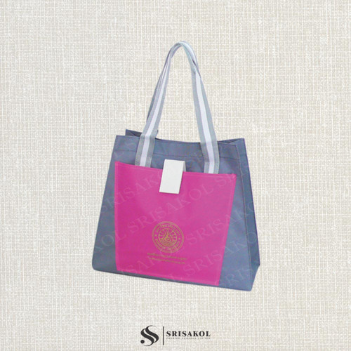 Premium Bag กระเป๋าช้อปปิ้ง ผ้า 600D รหัส A2422-14B