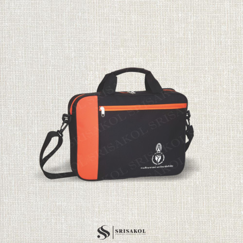 กระเป๋าใส่เอกสาร ผ้า 600D โลโก้ประกันสังคม รหัส A2234-7B