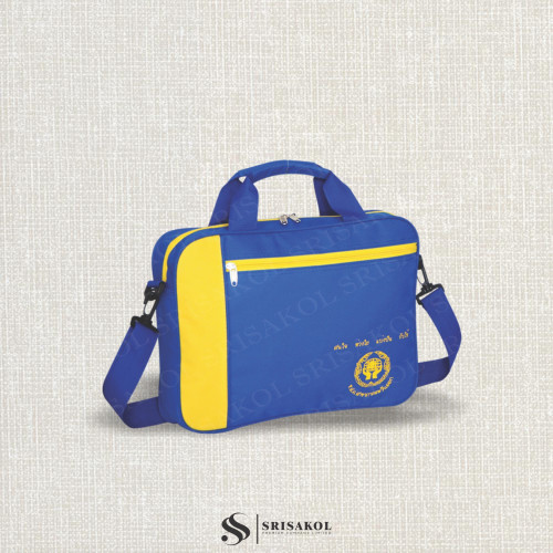 กระเป๋าใส่เอกสาร ผ้า 600D โลโก้ประกันสังคม รหัส A2234-7B