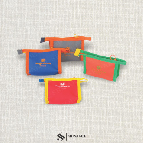 กระเป๋าผ้าใบเล็ก ผ้า 600D รหัส A2241-14B